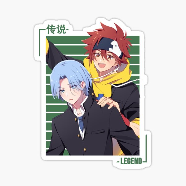 "Langa And Reki" Sticker for Sale by TrueYou | Redbubble
