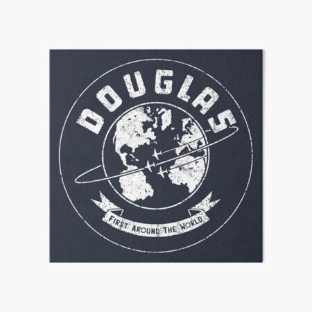 "Douglas Aircraft Logo" Art Board Print for Sale by 909Apparel | Redbubble