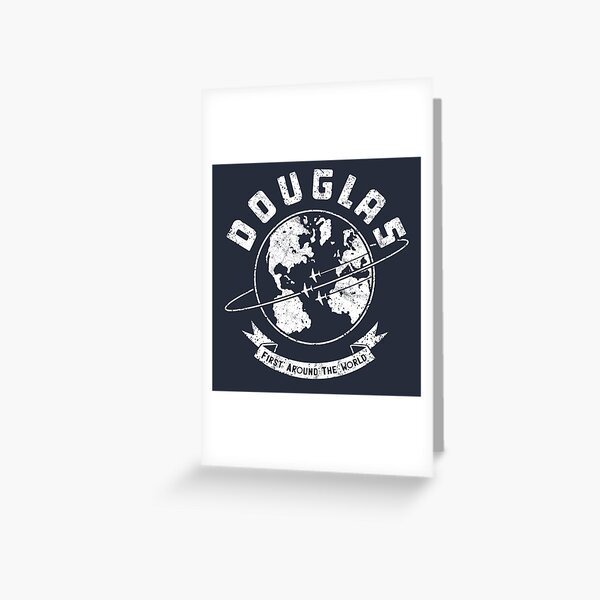 "Douglas Aircraft Logo" Greeting Card for Sale by 909Apparel | Redbubble
