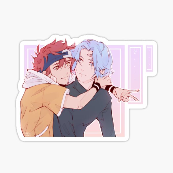 "Reki and Langa" Sticker for Sale by windwenn | Redbubble