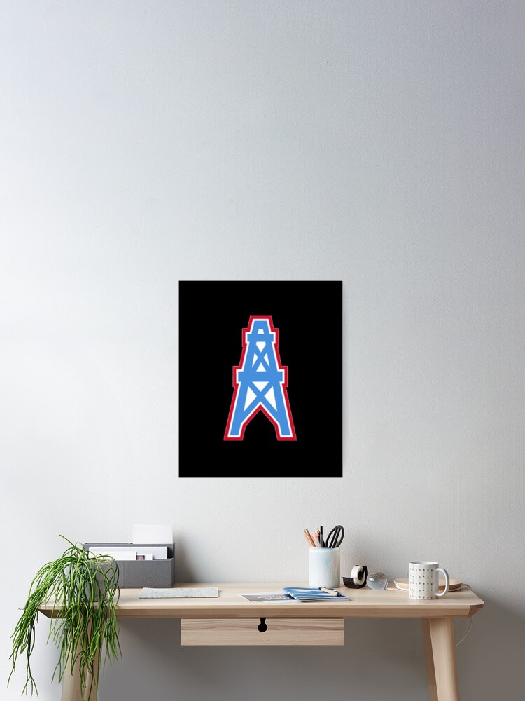 "houston oilers" Poster for Sale by Original1977 | Redbubble