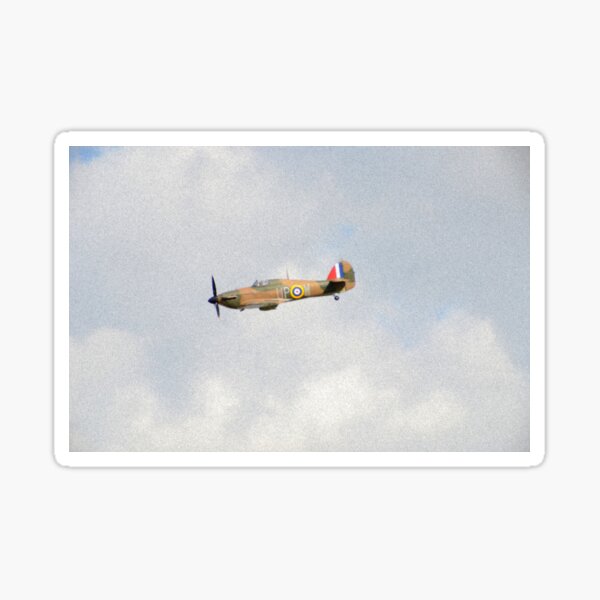 "Hawker Hurricane" Sticker for Sale by sailorsnook | Redbubble
