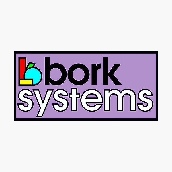 "bork systems logo" Photographic Print for Sale by borksystems | Redbubble