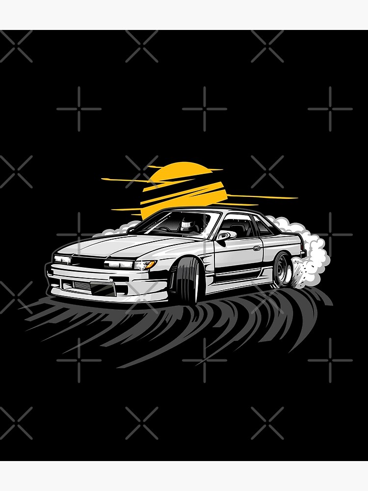 "Nissan Silvia s13" Poster for Sale by Aliaksandr | Redbubble