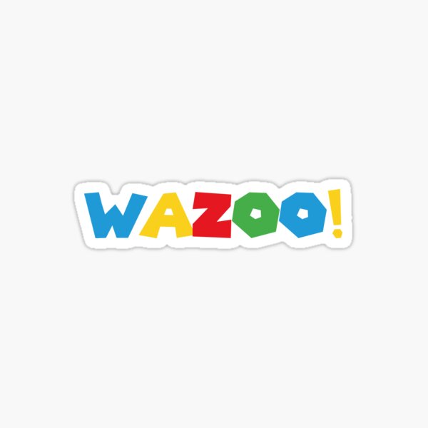 "Wazoo!" Sticker by SannedeKruyf | Redbubble