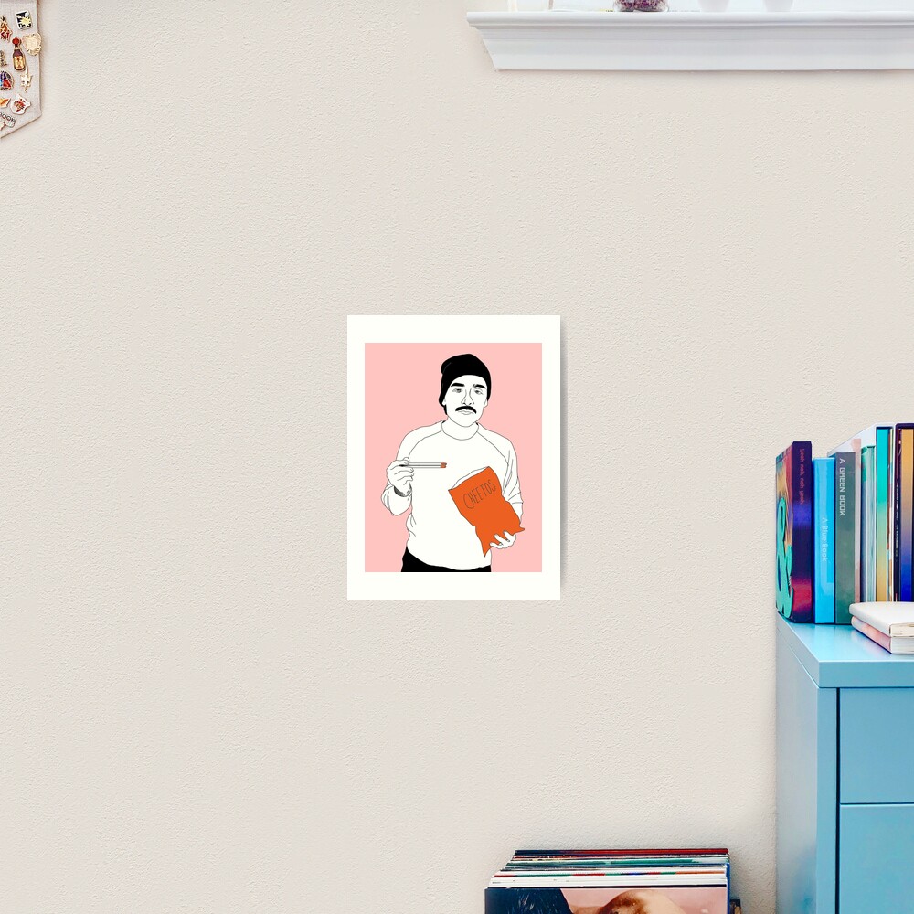 "Oscar Isaac Eating Cheetos with Chopsticks" Art Print by CathyBeltArt ...