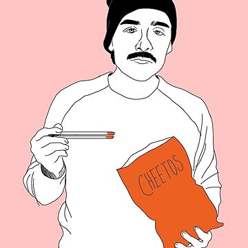"Oscar Isaac Eating Cheetos with Chopsticks" Pillow for Sale by C A ...