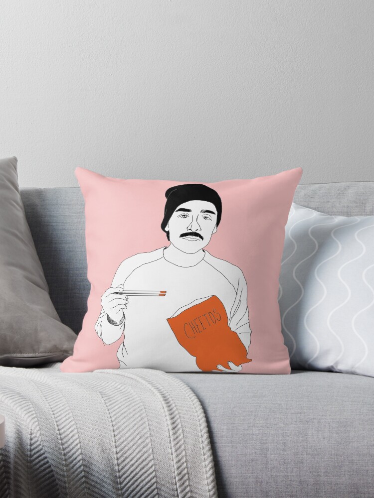 "Oscar Isaac Eating Cheetos with Chopsticks" Pillow for Sale by C A ...