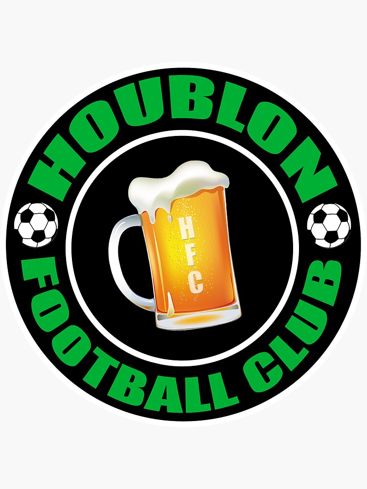 "HOPS FOOTBALL CLUB LOGO # 4" Sticker for Sale by DELAVdesign | Redbubble