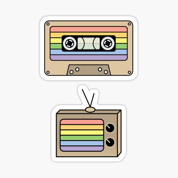 "Discreet Pride LGBT Flag" Sticker for Sale by ColoredRatio | Redbubble