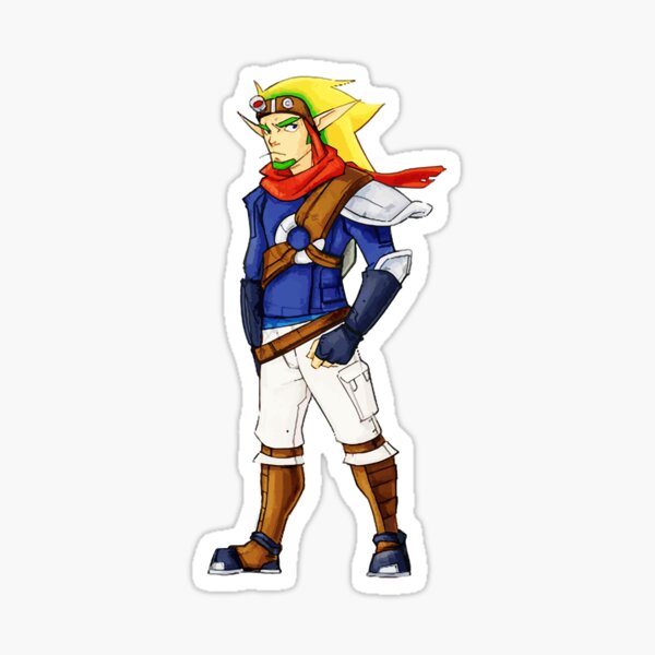 "jax fan art" Sticker by dinohessel | Redbubble