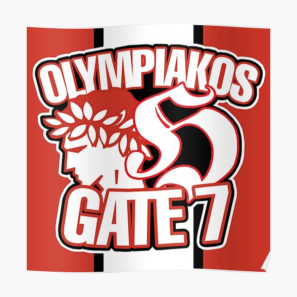 "Olympiakos Gate 7" Poster for Sale by NicosiaChamps26 | Redbubble
