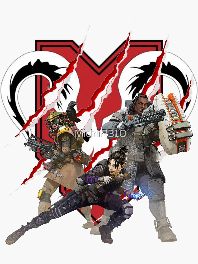 "Apex legends predator logo" Sticker for Sale by Michii2310 | Redbubble