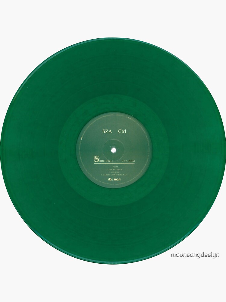 "sza ctrl " Sticker for Sale by moonsongdesign | Redbubble