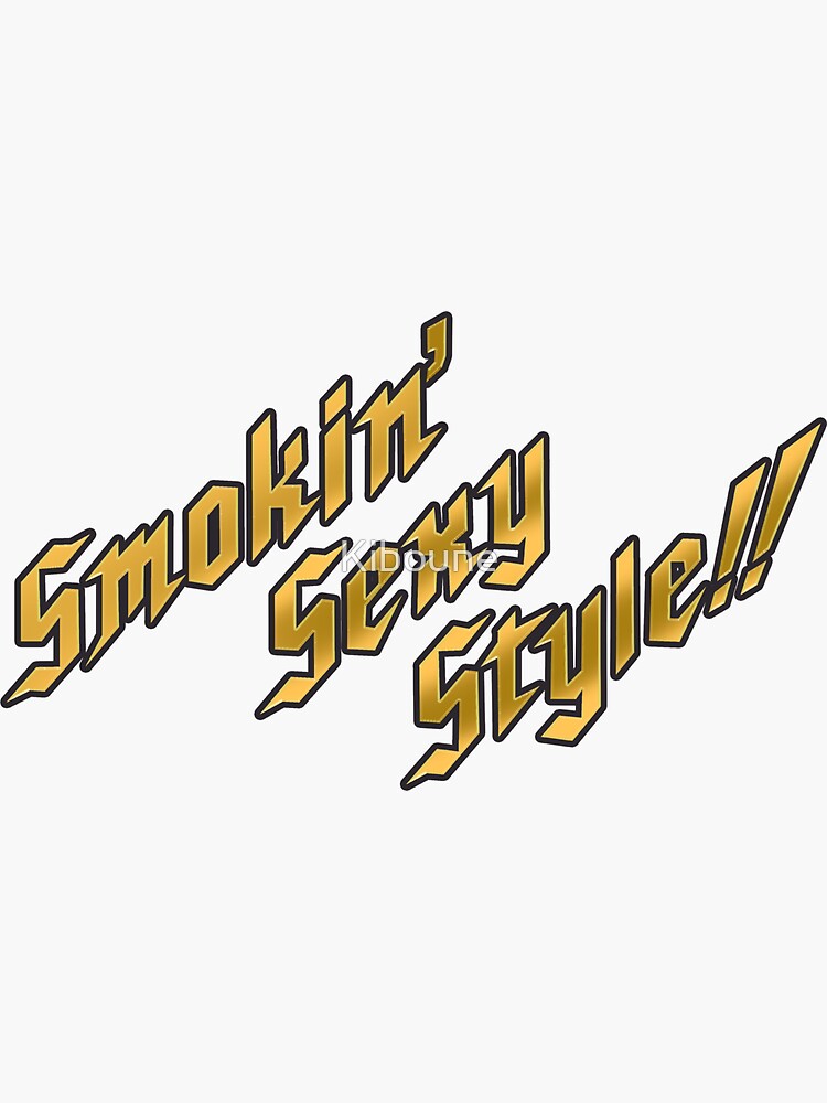 "Smokin Sexy Style" Sticker for Sale by Kiboune | Redbubble