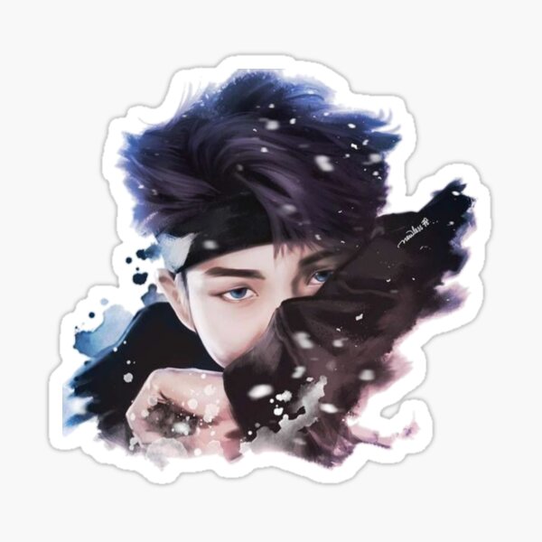 "RM" Sticker by Katicats | Redbubble