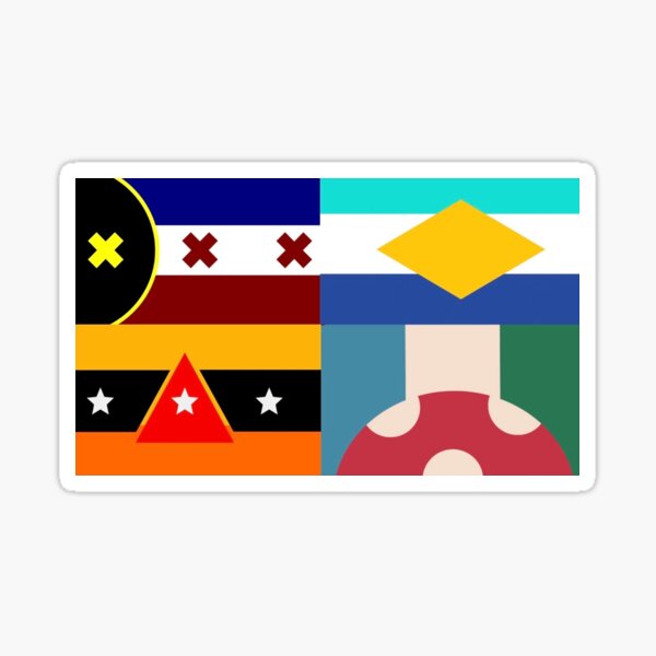 "DSMP Flags" Sticker by Artyabby16 | Redbubble