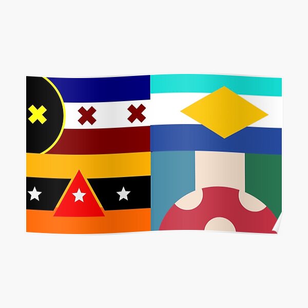 "DSMP Flags" Poster for Sale by Artyabby16 | Redbubble