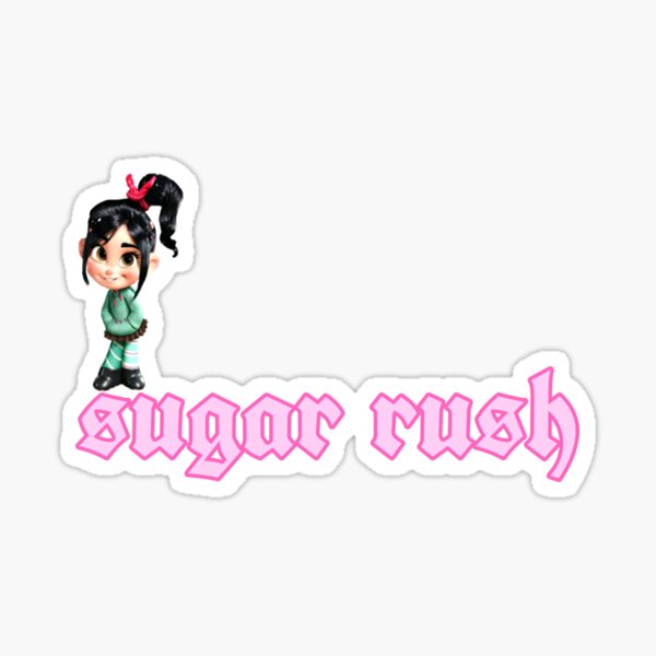 "Sugar rush Sticker " Sticker by Empiirean123 | Redbubble
