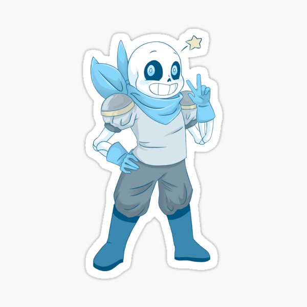 "Underswap sans" Sticker for Sale by gamerghoul523 | Redbubble