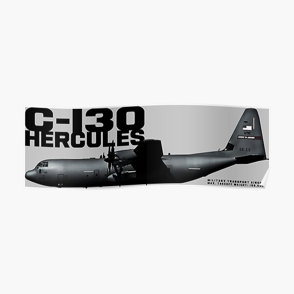 "C-130 Hercules" Poster by deathdagger | Redbubble