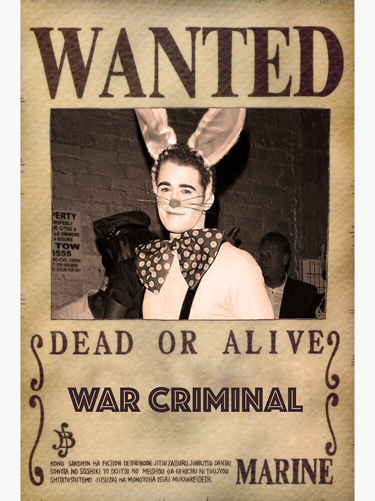 "creepy matthew morisson wanted" Sticker for Sale by evaschroeder ...