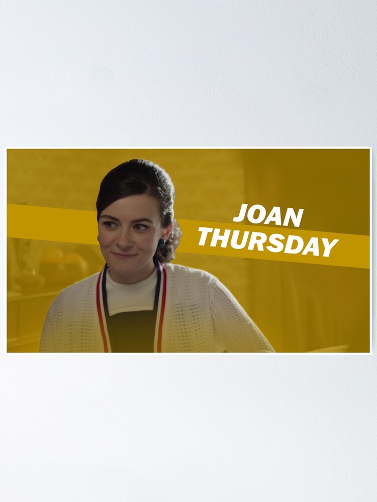 "Joan Thursday- Brooklyn 99 Intro Style" Poster by theboraart | Redbubble