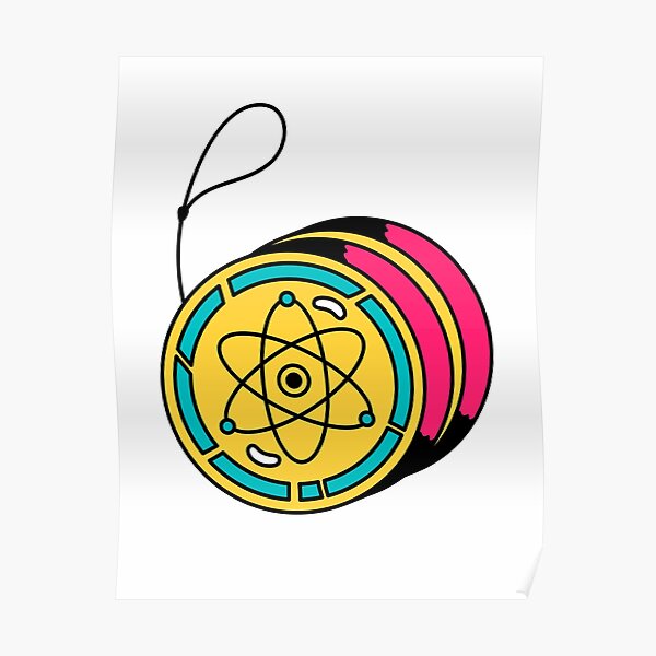 "Retro Yoyo" Poster for Sale by Purplelinda83 | Redbubble
