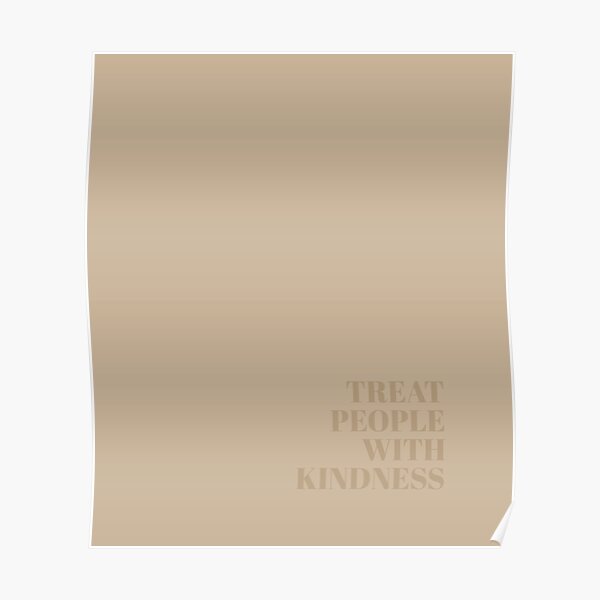 "tpwk beige " Poster for Sale by maferpct | Redbubble