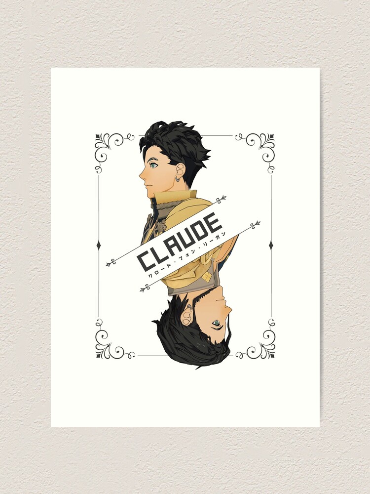 "Claude (FE3H Timeskip Series)" Art Print for Sale by yic17 | Redbubble