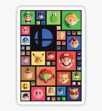 Super Smash Bros: Stickers | Redbubble