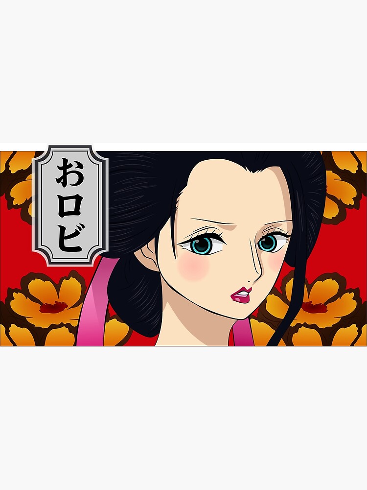 "Nico Robin Cute "Geisha" - One Piece" Poster for Sale by ...