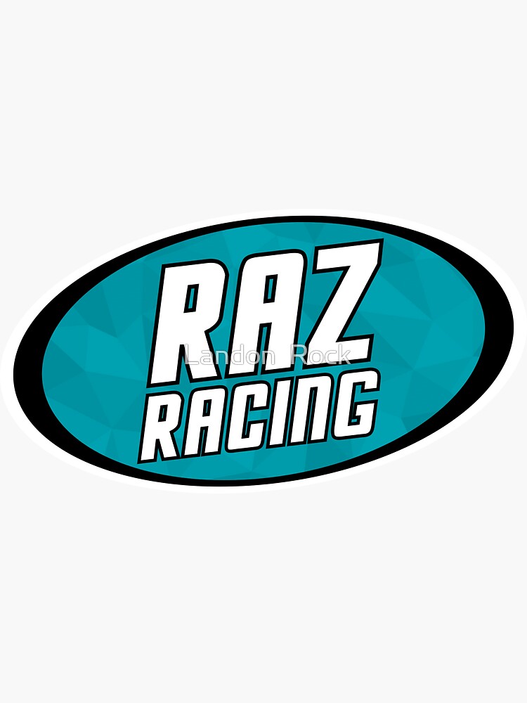 "POG Series | Raz Racing Team Logo" Sticker by CaptainLamie | Redbubble