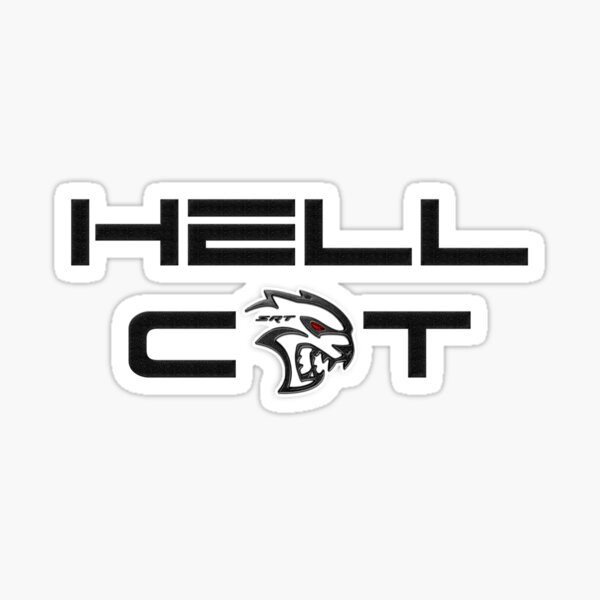 Hellcat Redeye Stickers | Redbubble