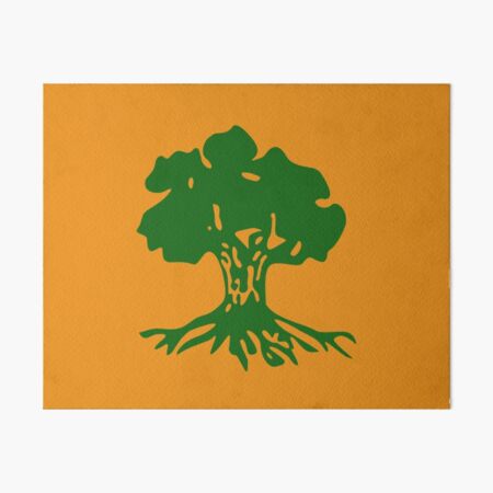 Lámina rígida «Logos de las FDI: árbol de Golani» de IamIsrael | Redbubble