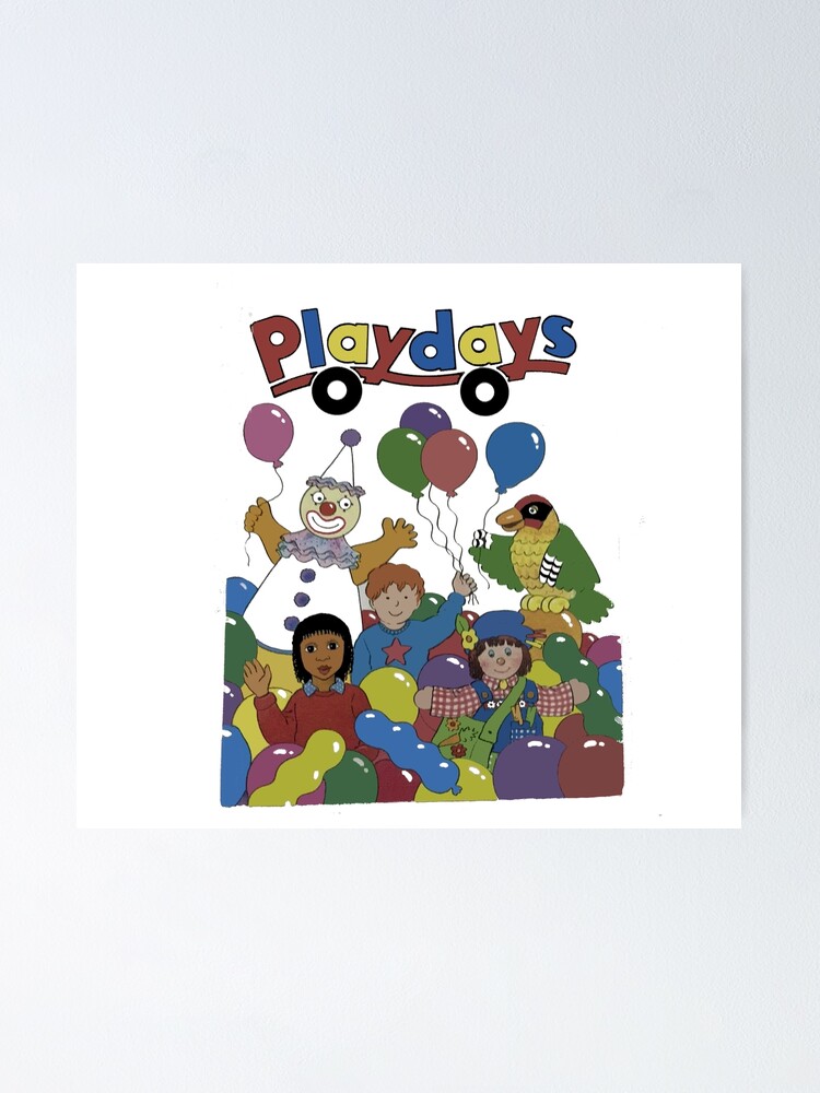 "Playdays - Classic Children's TV CBBC" Poster for Sale by oldkidstv ...