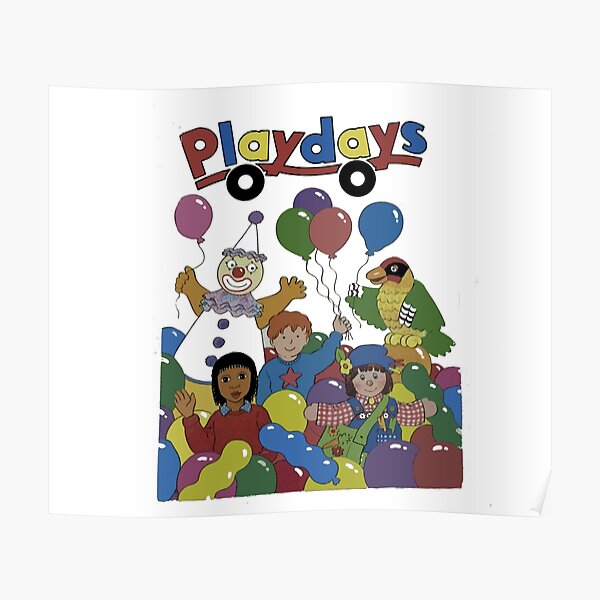"Playdays - Classic Children's TV CBBC" Poster for Sale by oldkidstv ...