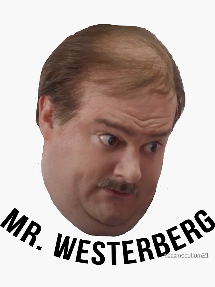 "Mr Westerberg" Sticker for Sale by tessmccallum21 | Redbubble