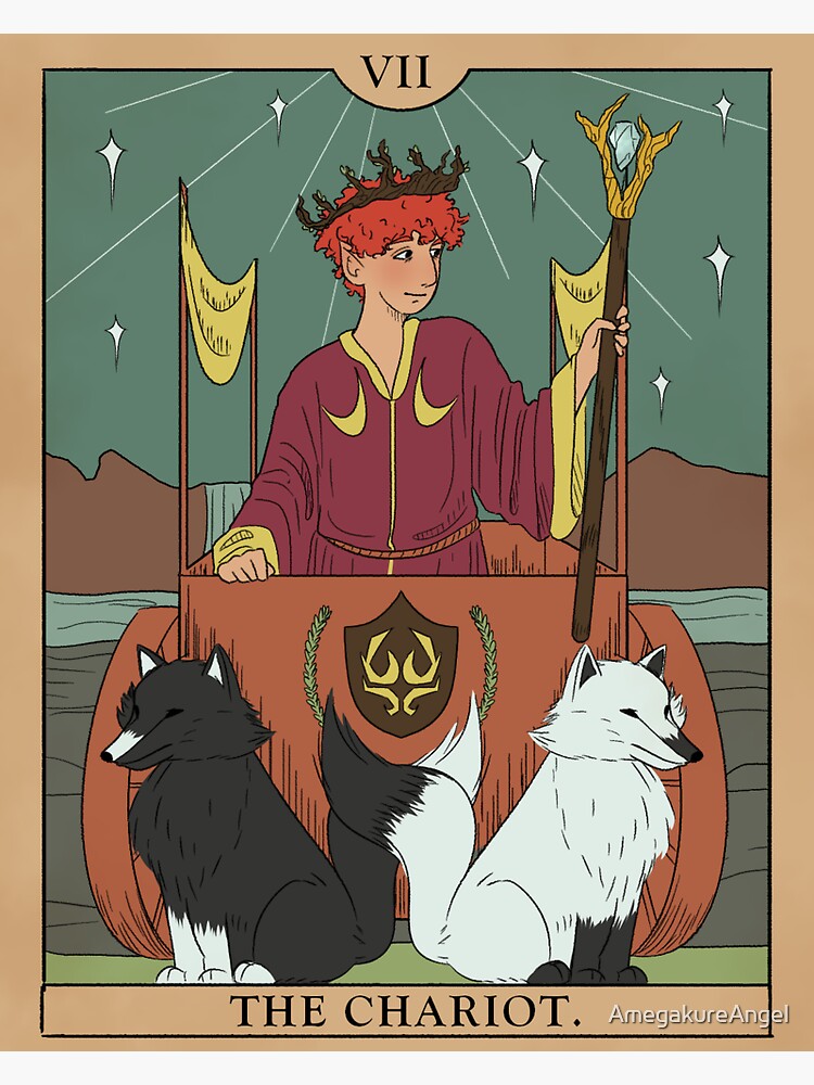 "Elf King Kyle Tarot Card" Sticker for Sale by AmegakureAngel | Redbubble