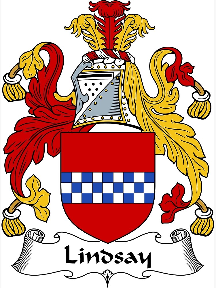 "Lindsay Coat of Arms / Lindsay Family Crest" Canvas Print by ...