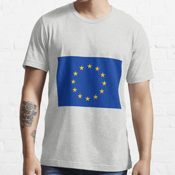 "European Union Flag" T-shirt by wickedcartoons | Redbubble | european ...