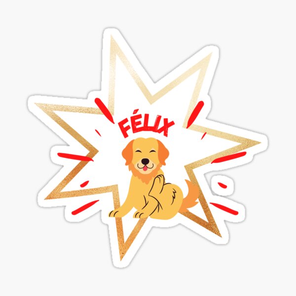 "Felix dog" Sticker for Sale by fladgate | Redbubble