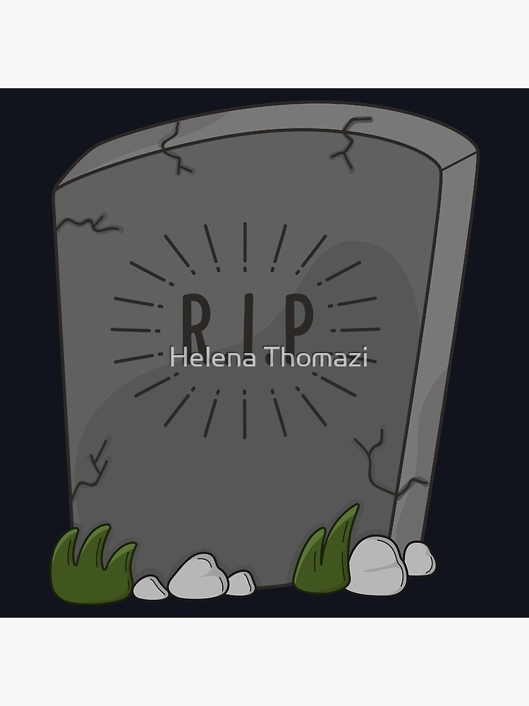 "Rip in memory of all the things that bore you" Poster for Sale by ...