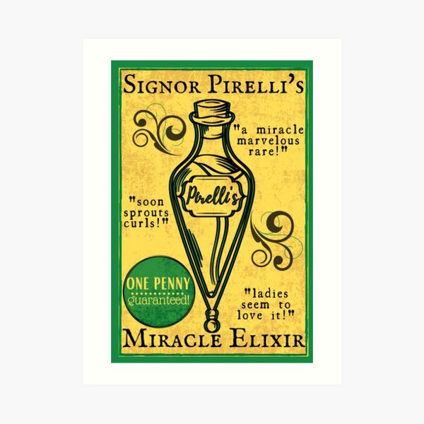 "Pirelli's Miracle Elixir - Sweeney Todd Musical" Art Print for Sale by ...