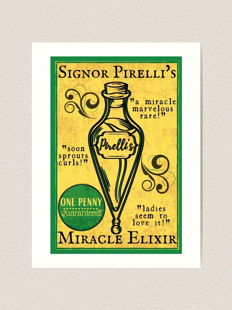 "Pirelli's Miracle Elixir - Sweeney Todd Musical" Art Print for Sale by ...