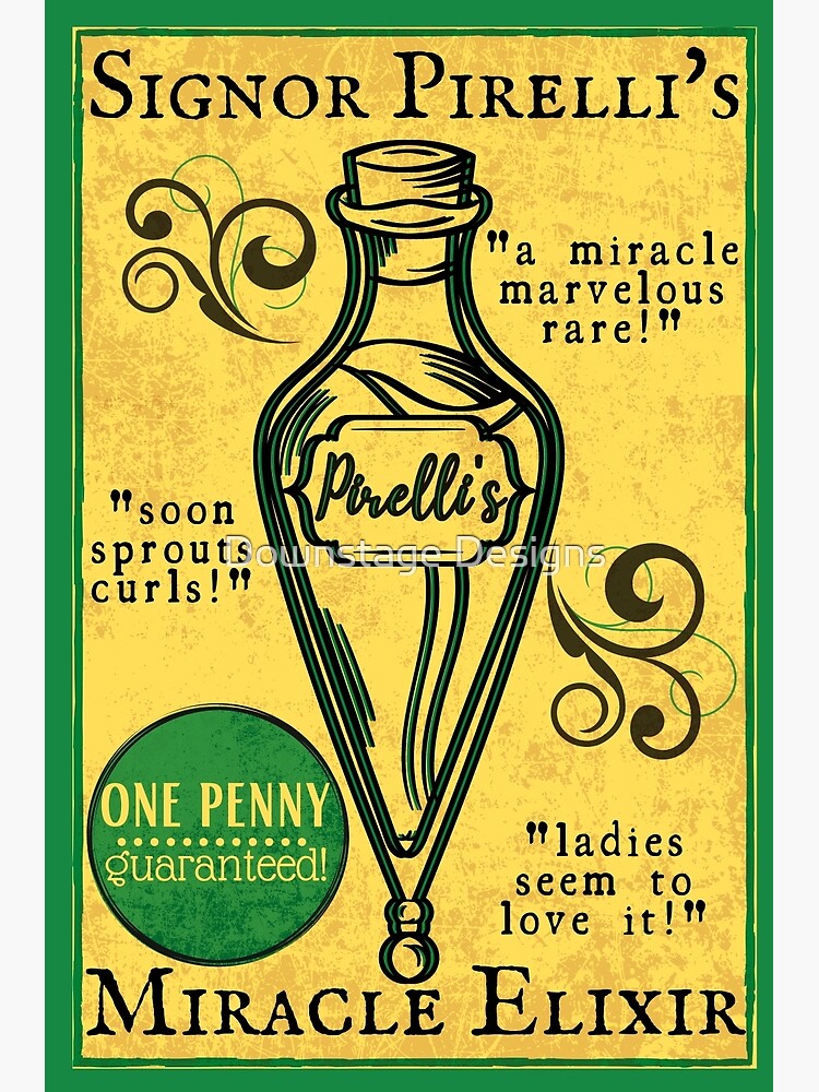 "Pirelli's Miracle Elixir - Sweeney Todd Musical" Art Print for Sale by ...