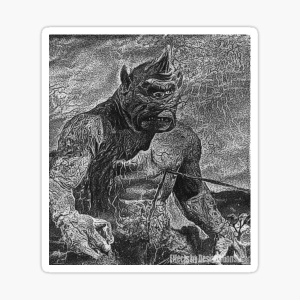 "Cyclops" Sticker for Sale by DesignationSix | Redbubble