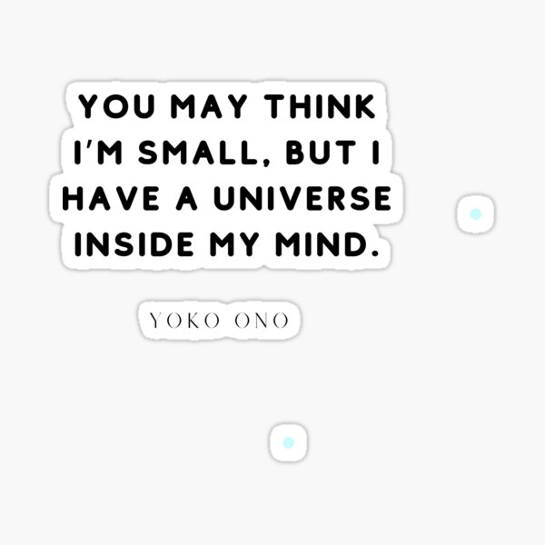 "Yoko Ono - " Sticker for Sale by muradmurat1993 | Redbubble