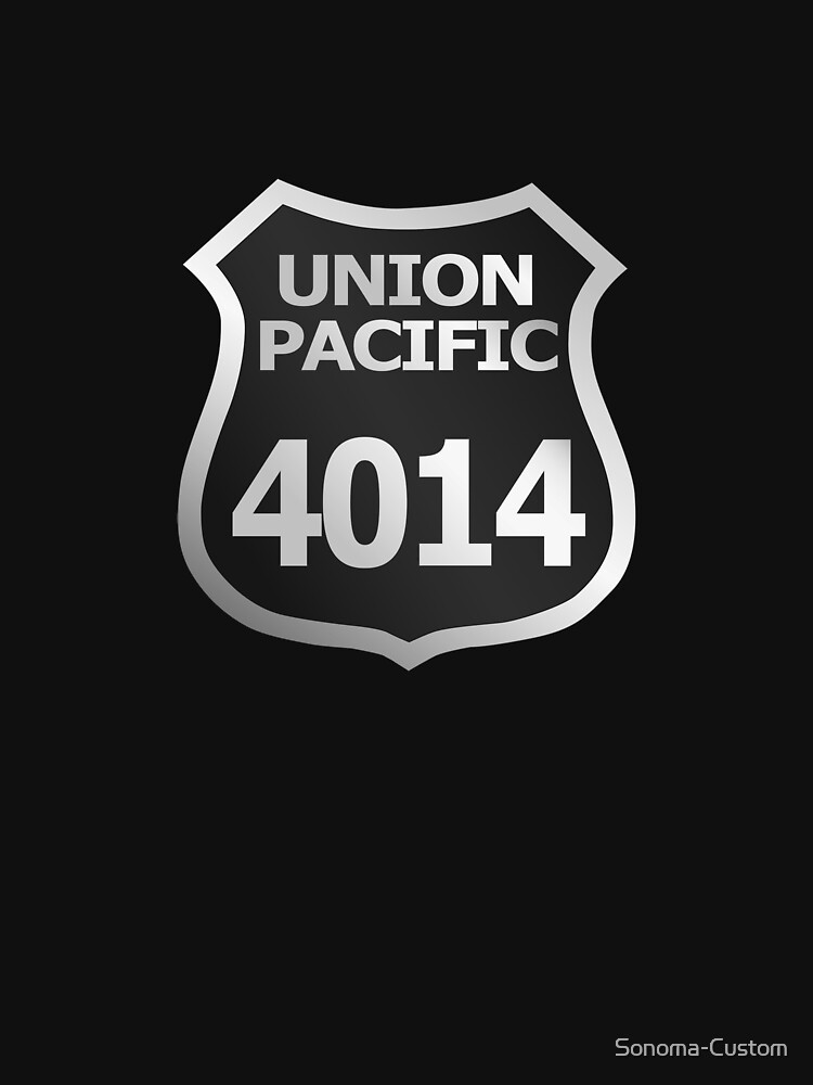 "Union Pacific Big Boy 4014 Shield " T-shirt for Sale by Sonoma-Custom ...