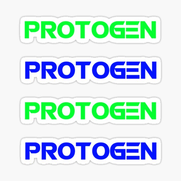 "Protogen Sticker Pack" Sticker by planetpaws | Redbubble